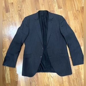 Sarar | Suits & Blazers | Sarar Dark Gray Suit Jacket With Subtle Dot ...